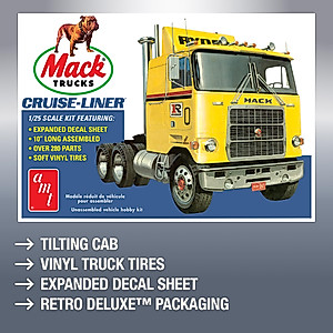 AMT - Mack Cruise-Liner Semi Tractor, 1:25 (AMT1062)