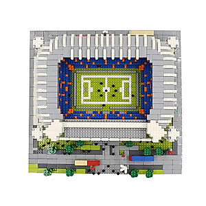 dOvOb Micro Mini Blocks Real Madrid Stadium Building Model Set (4575 Pieces) Famous Architectural Toys Gifts for Kid and Adult