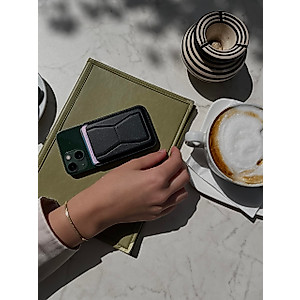 Magnetic Wallet and Phone Stand - Secure Card Holder for Multiple Cards & Cash - Strong Magnet for iPhone 12/13/14 Series