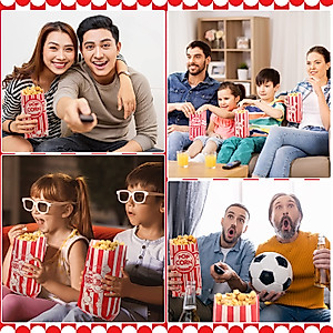 602 Popcorn Machine Supplies Set Sifting Speed Stainless Steel Popcorn Scoop Popcorn Salt Shaker 600 Pcs 2 Styles 1 oz Popcorn Bags Seasoning Dredge with Handle for Home Kitchen Theater Movie Tool