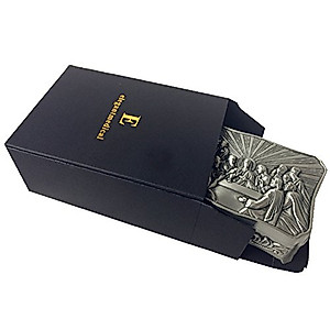 elegantmedical Last Supper Rosary Necklace Eucharistic box Catholic Christian Roman rosary case