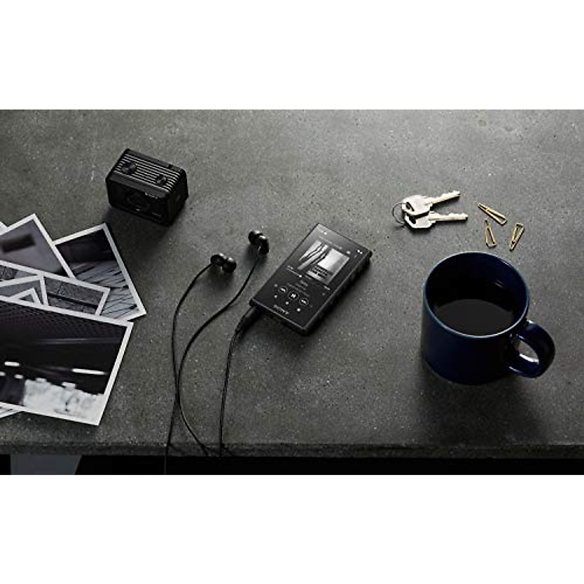 Sony Walkman NW-A105 Hi-Res 16GB MP3 Player, Black