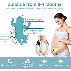 SECOND MUM Bed Pillow for Sleeping Memory Foam Body Leg Support PiIIow Ultra Cmofortable Breathable Machine-Washable Travel Friendly (Gray)