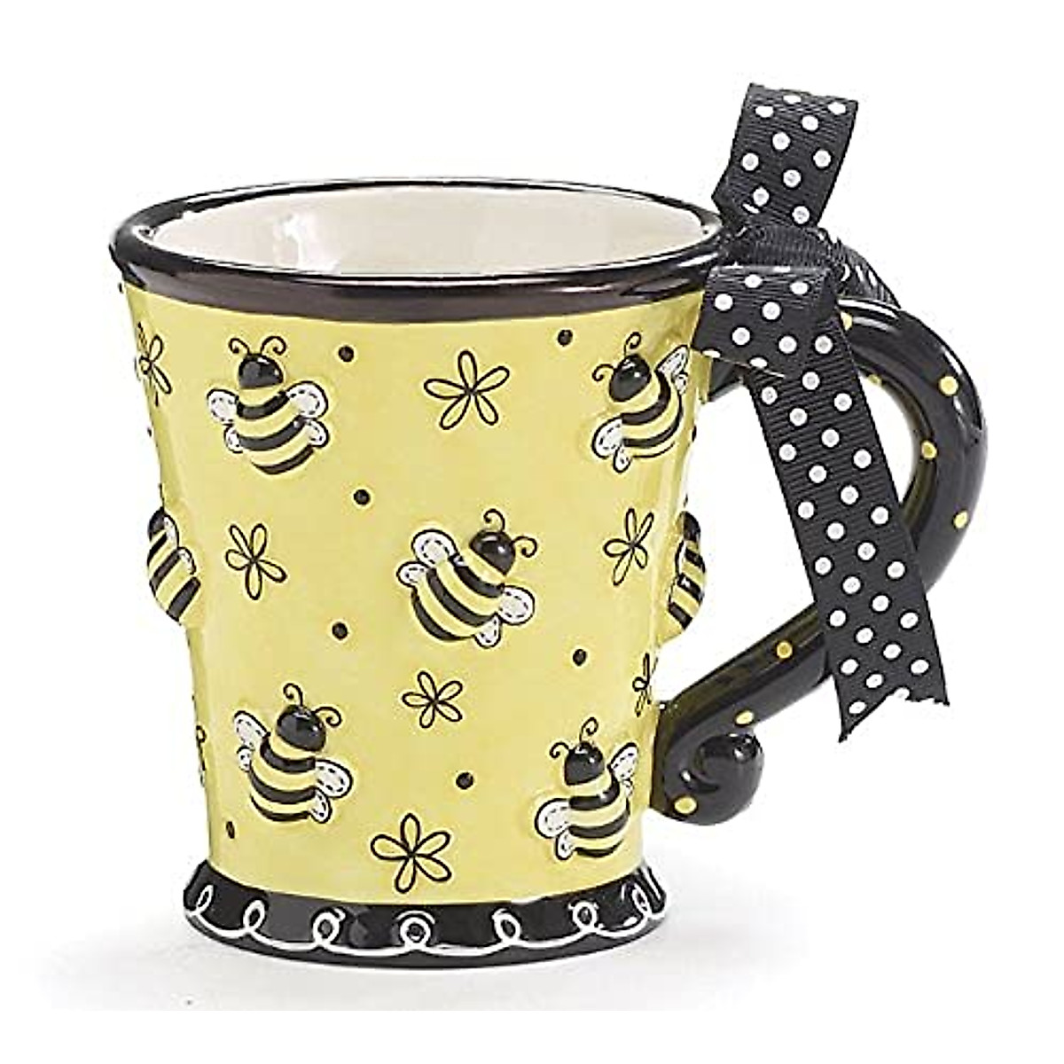 Raised Design 10oz Bee Mug