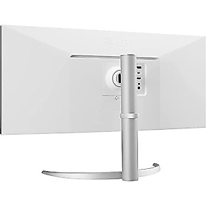 LG 34WQ650-W 34 inch 21:9 UltraWide Full HD 2560 x 1080 100Hz IPS Monitor Bundle with 2X 6FT Universal 4K HDMI 2.0 Cable, Universal Screen Cleaner and 6-Outlet Surge Adapter