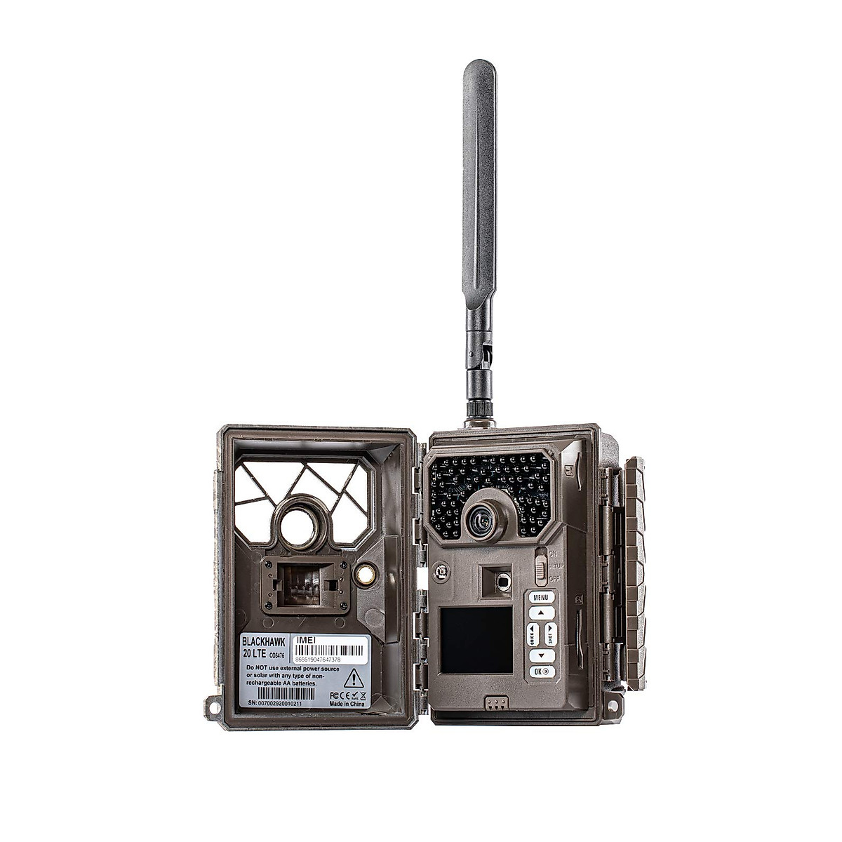 Covert Blackhawk 20 LTE Verizon Camera with Batteries, SD Card, and Reinforced Strap