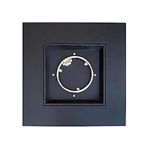 Christopher Knight Home Wellington Outdoor Iron 33" Square Fire Pit - 50,000 BTU, Dark Grey