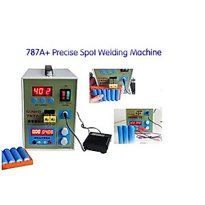 220V Battery Spot Welder Micro-computer Pulse Spot Welding Machine 787A+