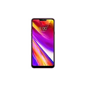 LG G7 ThinQ | 64GB, 4GB RAM | 6.1" QHD+ FullVision display | Snapdragon 845 | Android 9.0 Pie | Dual 16MP Rear Camera | RASPBERRY ROSE | T-Mobile Unlocked