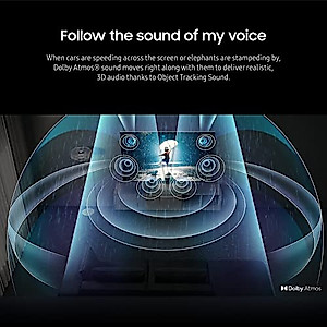 SAMSUNG 85-Inch Class Neo QLED 4K QN85C Series Neo Quantum HDR, Dolby Atmos, Object Tracking Sound, Motion Xcelerator Turbo+, Gaming Hub, Smart TV with Alexa Built-in (QN85QN85C, 2023 Model) (Renewed)