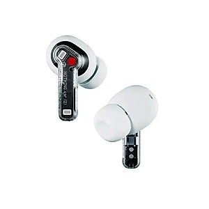 Nothing Ear 2 Hi-Res Wireless Earbuds, 2023 New Noise Cancelling Headphones with Dual Chamber Design, Bluetooth Earbuds for iPhone, Android, 4.5g Ultra Light, 36Hrs Playtime, White