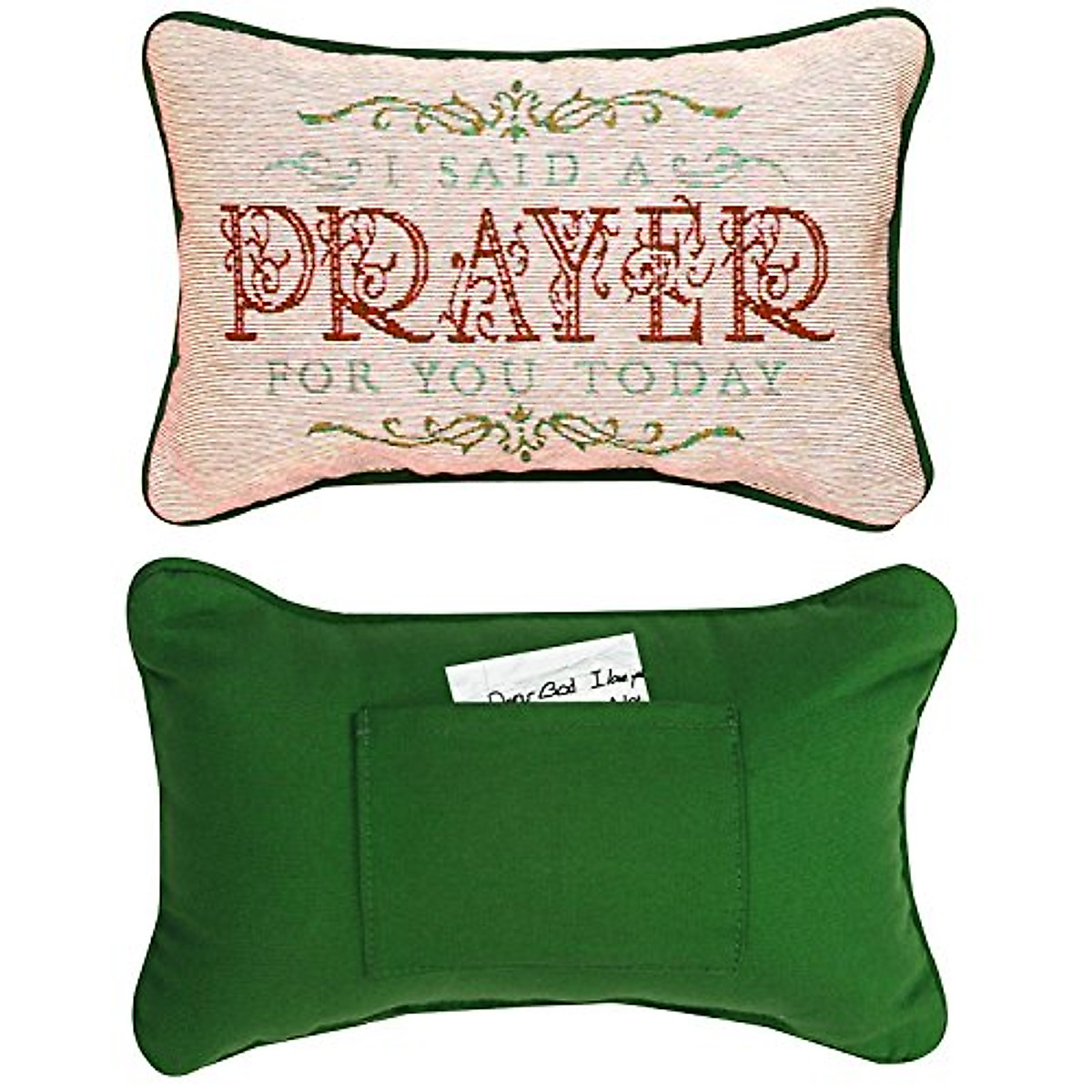 Manual Woodworkers & Weavers Daily Devotion Throw Pillow, 12.5 x 8.5, Today I Said a Prayer