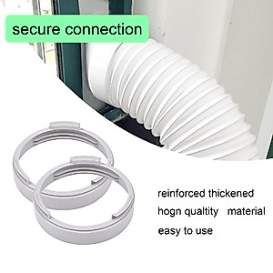 5.9 inch/6 inch Portable Air Conditioner Exhaust Hose Coupler Window Adapter A/C Unit Tube Connector Mobile air Conditioning Accessories