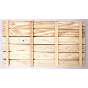 Ichihara Wood Workshop Slatted Wooden Bath Slatted Wood Water Cedar Medium 33.5 x 18.5 x 1.6 inches (85 x