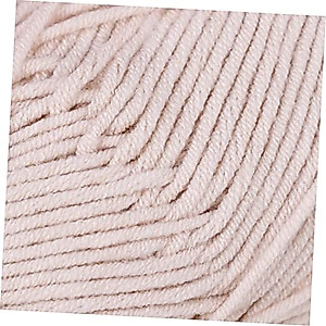 EXCEART Chunky Yarn Fuzzy Yarn Knitting Yarn Cone Thick Knitting Yarn Crochet Thread Line Doll Frosting Suite Soft Cotton Yarn for Knitting Yarn Soft Thick Yarn Acrylic Yarn Crochet Kit