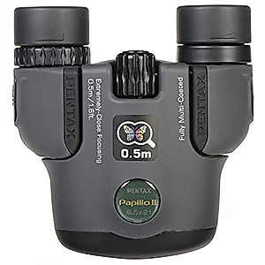 Pentax Papilio II 6.5x21 Binoculars (Gray)