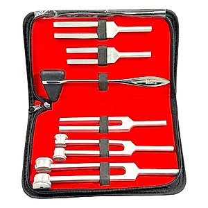 Tuning Fork Set of 5 Taylor Hammer Diagnostic Instruments CYNAMED