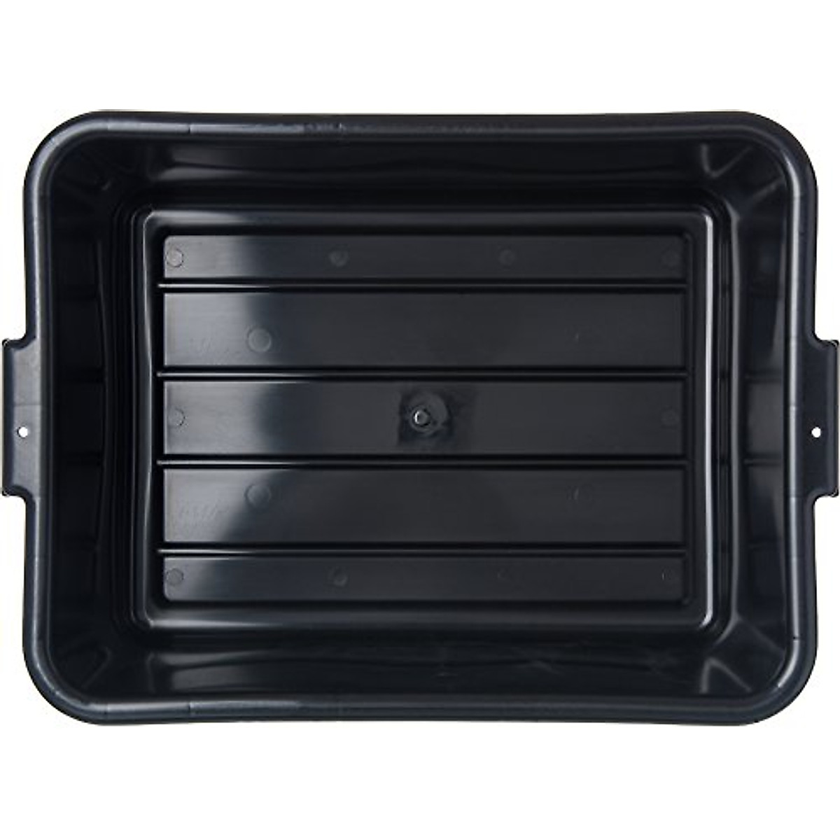 Carlisle FoodService Products 4401103 Comfort Curve Bus Box/Tote Box, 7" Deep, Black