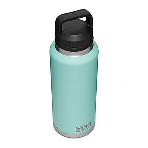 YETI Rambler 46 oz Bottle, Vacuum Insulated, Stainless Steel with Chug Cap, Seafoam