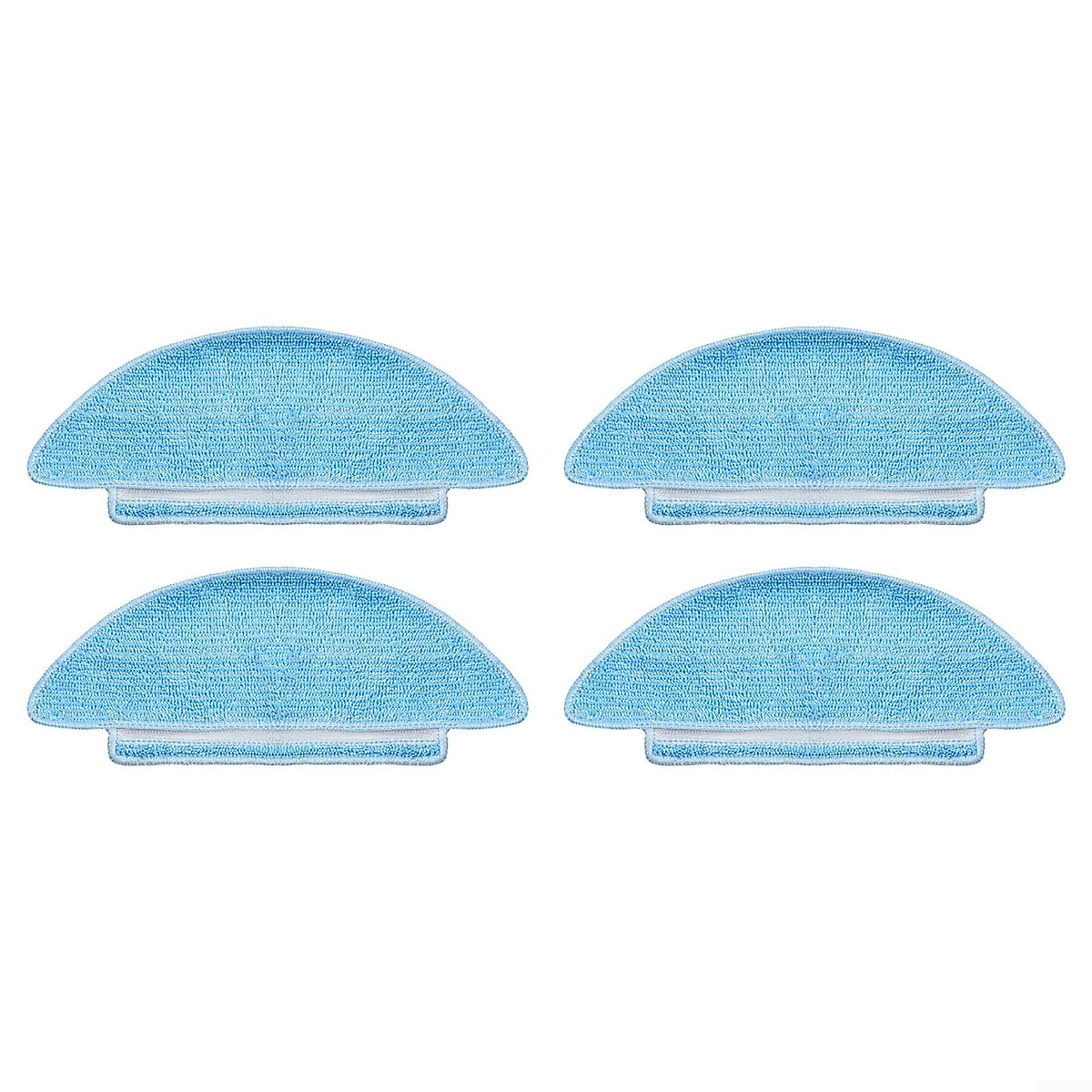 Replacement Vacuum Mop Cloth Pads For Tikom L9000, for Lubluelu SFor L60D,SFor L61 Robot Washable Cleaning Cloth(4 PACK)