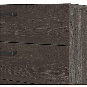 Tvilum Dallas 8 Drawer Double Dresser, Dark Chocolate