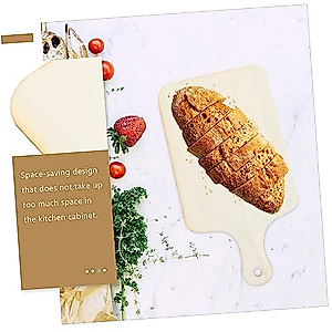 KJHBV 3pcs DIY Tray Small Cutting Board Wood Marble Tray Jewelry Tray Cheese Tray Steak Cutting Board Mini Cutting Wood Breadboard Crafting Chopping Board Fruit Serving Plate Brown Food