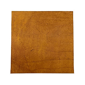 Biocca Boutique - Premium Genuine Leather Square for Crafts - 12" X 12" (2-Pack) - Free Extra Pieces Included!