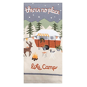 Kay Dee Designs Camp Dual Purpose Terry Towel, Multi
