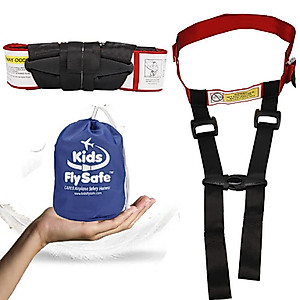 Cares Airplane Harness for Kids - Toddler Travel Restraint - Provides Extra Safety for Children on Flights - Light Weight, Easy to Store and Installs in Minutes.