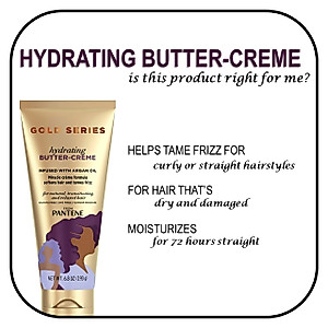 Pantene Gold Series Hydrating Butter-Cream, 6.8 oz