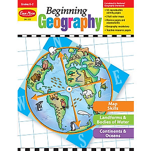 Beginning Geography Workbook, Homeschooling and Classroom Resource Workbook (Beginning Geography (Evan-Moor))
