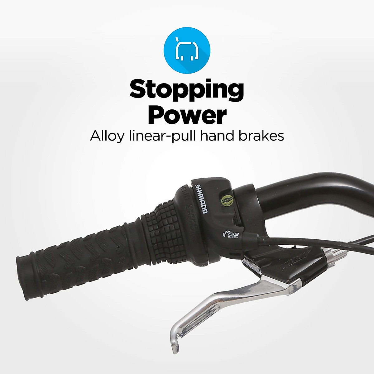 Pacific Dualie Adult Tandem Cruiser Bike, Two-Rider Bicycle for Men and Women, 26-Inch Wheels, 21-Speed, Linear Pull Brakes, Blue