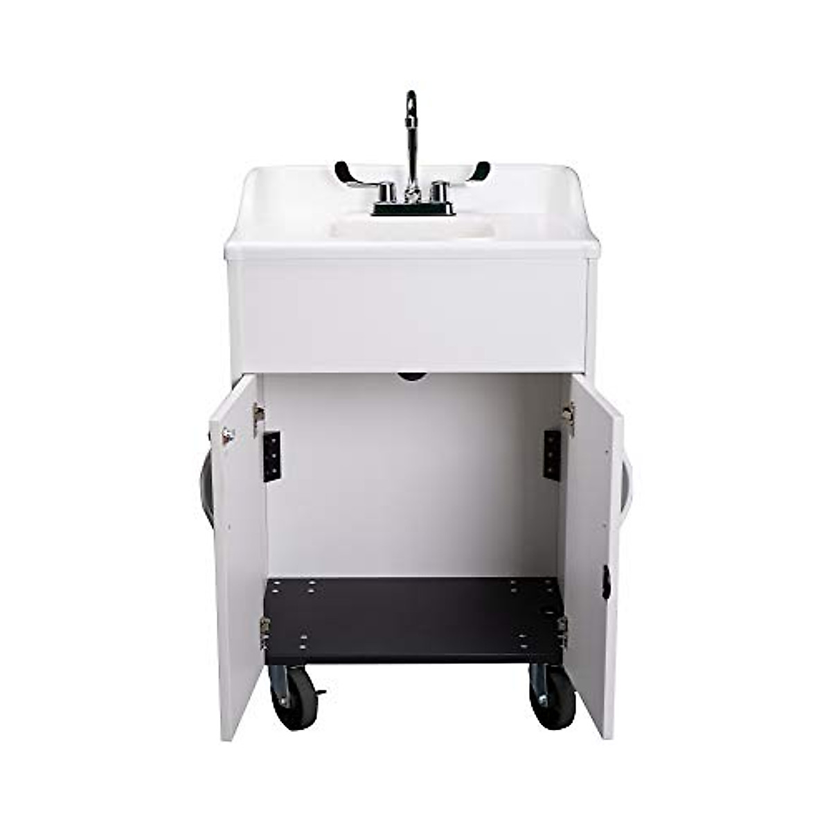 Waterworks Concession Sinks Premier Portable Handwashing Station with Hot Water - White