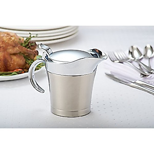Fox Run Gravy and Sauce Container, Stainless Steel