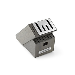 Calphalon 8-Piece Pots and Pans Set, Nonstick Kitchen Cookware, Black & Kitchen Knife Set with Self-Sharpening Block, 15-Piece Classic High Carbon Knives