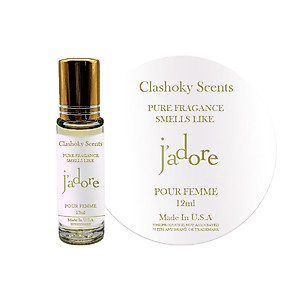 Clashoky Fragrance Perfume Oils Jadore Parfum Roll On Body Oil women(12ml)