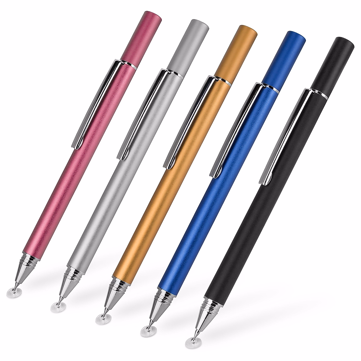 BoxWave Stylus Pen Compatible with Lockly Secure Pro - FineTouch Capacitive Stylus, Super Precise Stylus Pen for Lockly Secure Pro - Lunar Blue