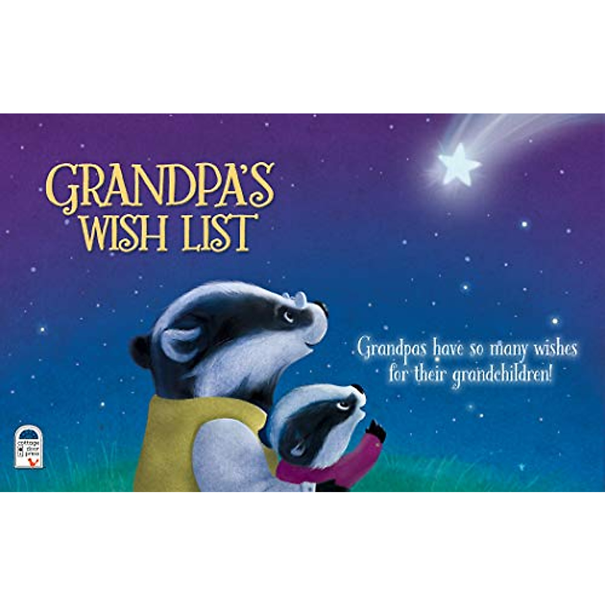 2-Pack Padded Board Books: Grandma's Wishes & Grandpa's Wish List, Ages 1-5 (Chunky Lift a Flap)