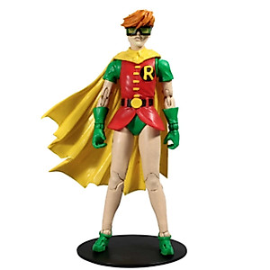 McFarlane Toys DC Multiverse The Dark Knight Returns Robin 7" Action Figure with Build-A Horse Parts & Accessories