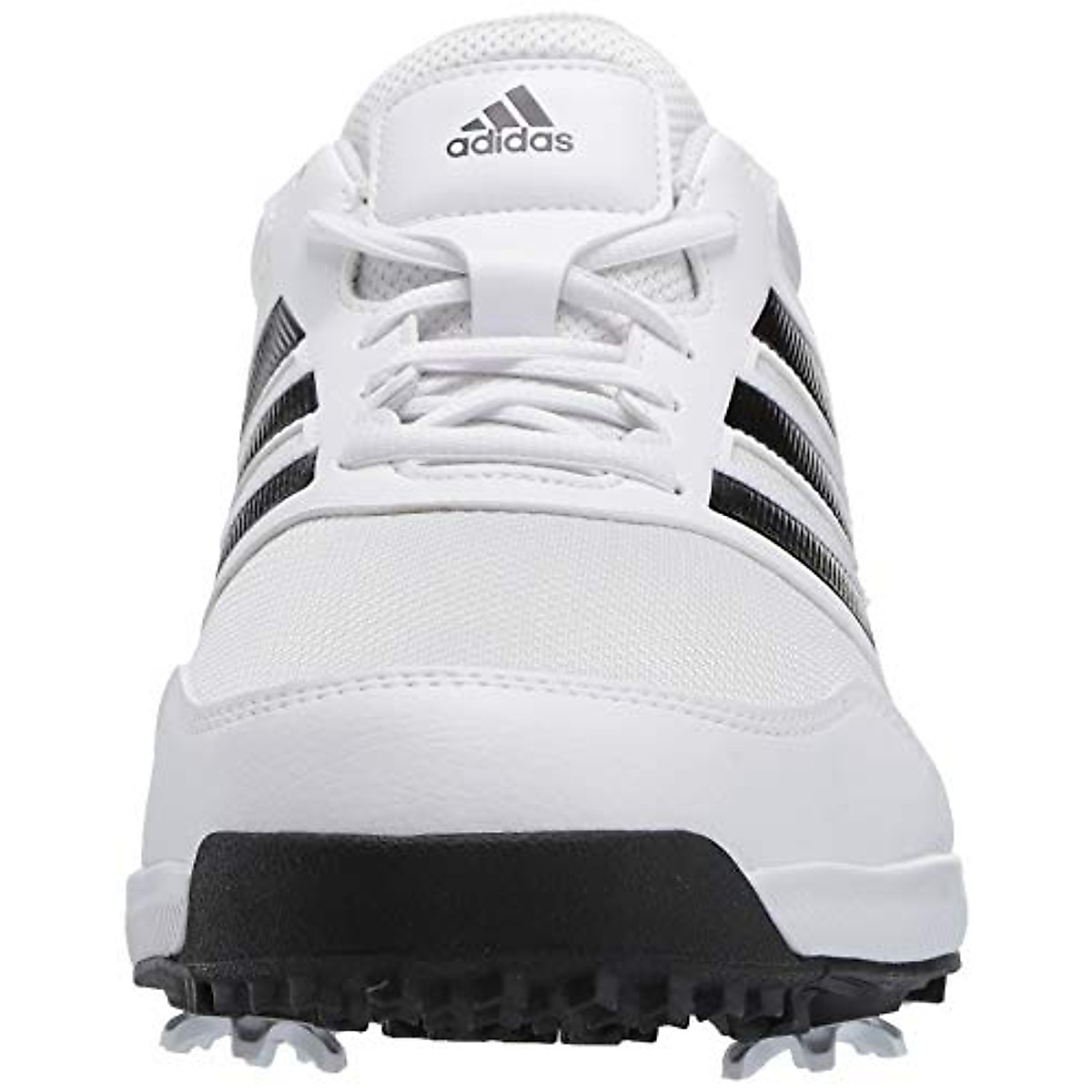 adidas mens Tech Response 2.0 Golf Shoe, Ftwr White/Core Black/Ftwr White, 9.5 Wide US