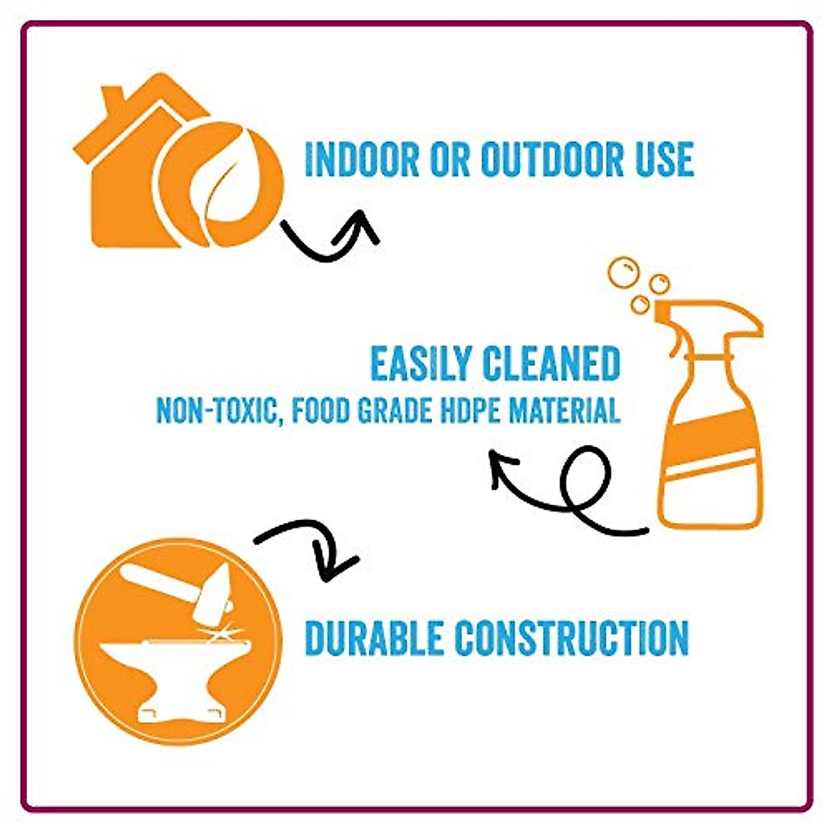 Kitty Kasas New! Standard Snap-On Modular Cat House, Bedroom Cube, Teal (KKB-115)