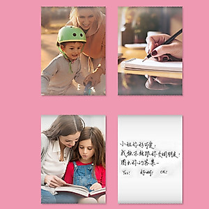 Portable Thermal Printer, BT 200DPI Rechargeable Inkless Black White Thermal Printer, Supports APP Function, Receipt Printer for Pictures Labels Texts (Sky Blue)