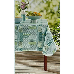 Town & Country Linen Corp Mainstays Vinyl Tablecloth Medallion 60x84 Multi 60 x 84 inch MS11-0569-74098