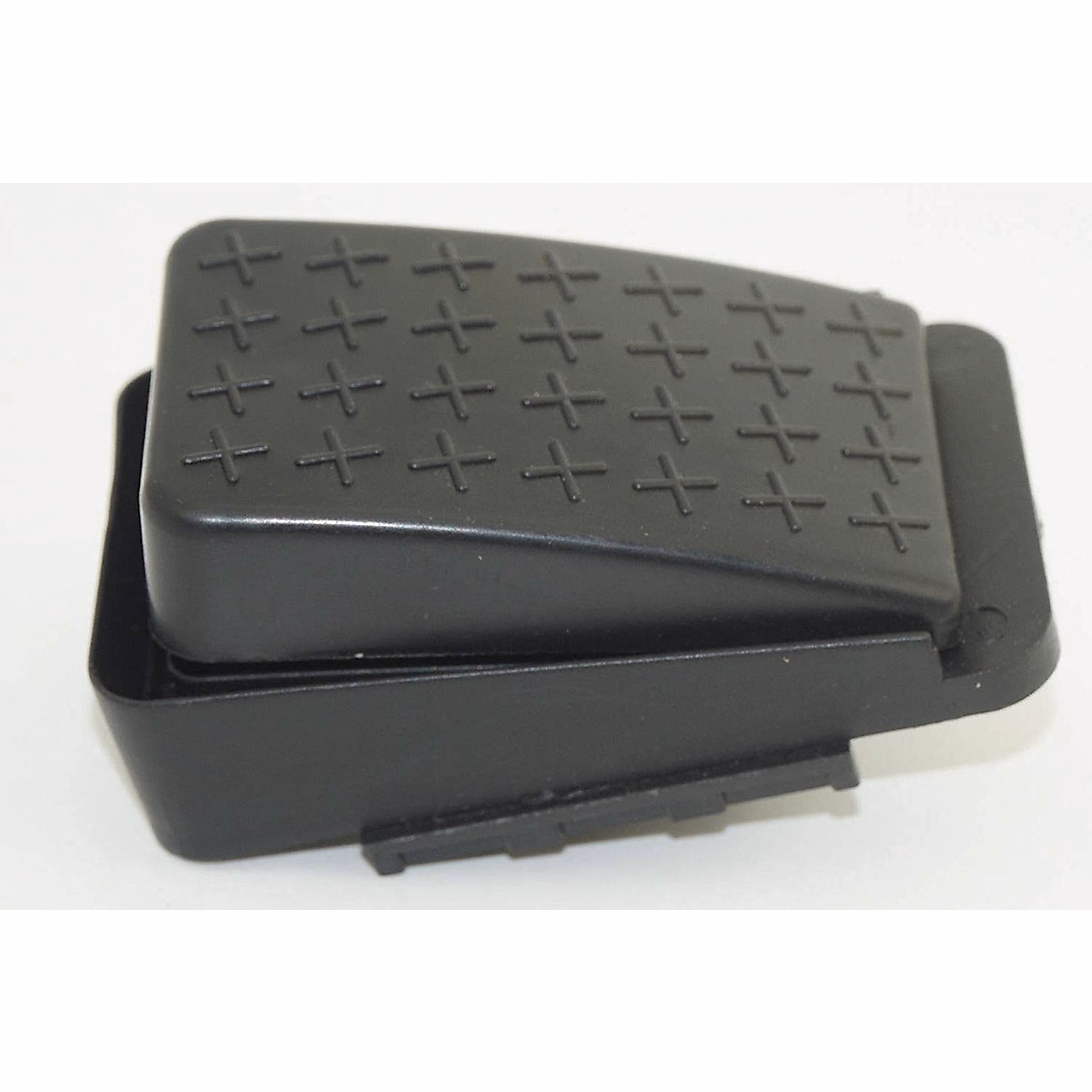 AUXPhome 6volt 12volt Kids Electric Cars Accelerator Foot Pedal Reset Control Switch for Universal Kids Ride On Cars,Electric Battery Remote Tractor Quad Toy Black 2-pin Socket