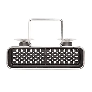 simplehuman Slim Sink Caddy Sponge Holder, Brushed Stainless Steel