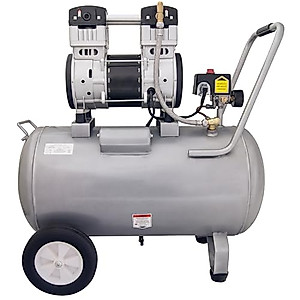 California Air Tools 15020C Ultra Quiet & Oil-Free 2.0 Hp 15.0 gallon Steel Tank Air Compressor