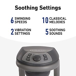 Graco DuetConnect LX Swing and Bouncer, Manor