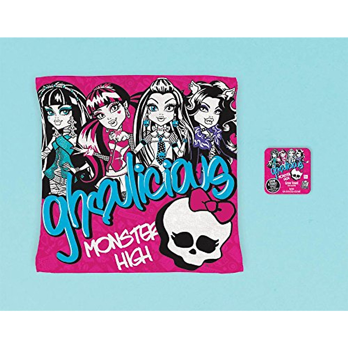 amscan Monster High Grow Towel - 1 Pc., Multicolor, 9 2/5"
