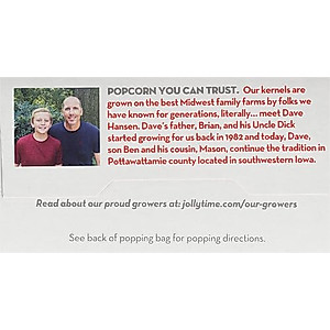 Jolly Time The Big Cheez Cheddar Cheese Microwave Popcorn, 3 Count (Pack of 1)