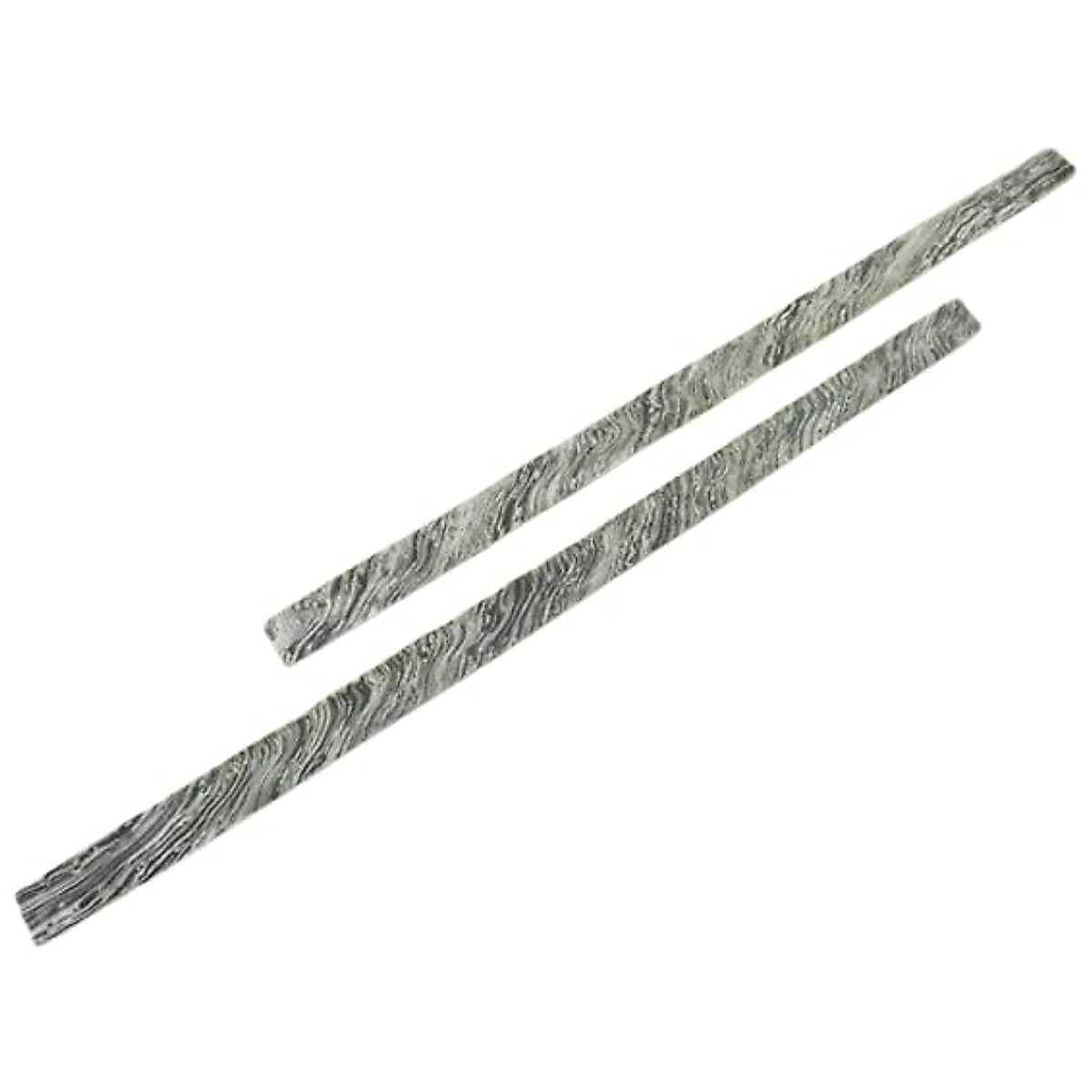 27 Inches Pair of Two Handmade Damascus Steel Blank Billets